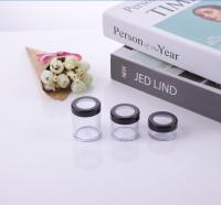 China luxury face cream bottle frosted glass cosmetic jar 5g,10g,15g skincare glass packaging for sale
