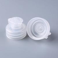 China Washing liquid flip top cap lotion bottle cap 28/400 PP plastic bottle lid for sale