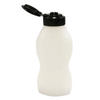 China 100ml plastic bottle with silicon flip top cap for spices for sale
