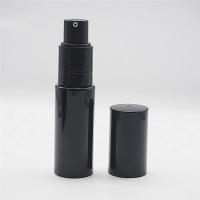 China 35ml 50ml 60ml  black round dry powder sprayer plastic talcum powder spray bottle with powder for sale