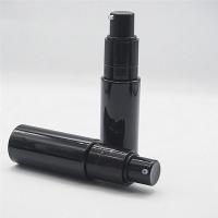 China 35ml 50ml 60ml  black round dry powder sprayer plastic talcum powder spray bottle with powder for sale