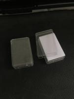 China Acrylic transparent ring box, bracelet jewelry box, loose diamond box,  stone ring  long display box white/black box for sale