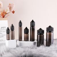 China wholesale plastic 10ml 15ml 20ml 30ml 50ml 60ml pet eLiquid dropper bottle with CRC cap for smoke oil for sale