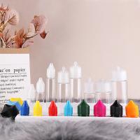 China wholesale plastic 10ml 15ml 20ml 30ml 50ml 60ml pet eLiquid dropper bottle with CRC cap for smoke oil for sale