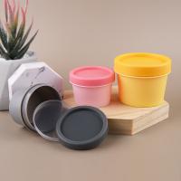 China 50g 100g 500g large capacity colorful cosmetics body lotion cream container mask bowl PP Beauty Face Cream Cosmetic Jar for sale