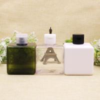 China 250ml square PETG bottle, flip cap, sharp mouth cap, Qianqiu cap lotion bottle, separate bottle, cosmetic packaging for sale