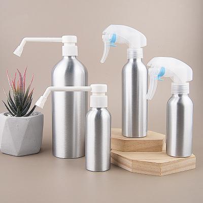 China 30ml50ml100ml120ml150ml 500ml aluminum bottle drive formaldehyde spray Kao gun long rod spray pump for sale