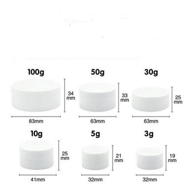 China 3g-100g concave bottom cream bottle box travel packaging bottle cream box cream box lotion for sale