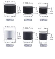 China Free samples 18mm 20mm 24mm 28mm bottle screw caps silver aluminum for sale