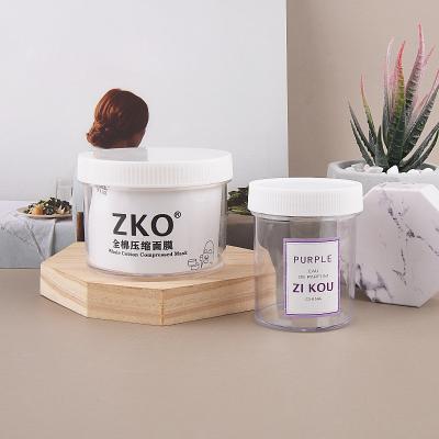 China 10g 20g 120g 200g  Universe Starry Sky Paper Bottle Transparent Plastic Bottle Nail Foil Empty Container for sale