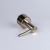 China 28/410 Golden Cleansing Oil Lotion Pump Push-type Lotion Dispenser Conditioner Lotion Pump for sale