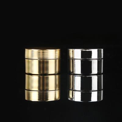 China Golden face cream bottle Cream bottle Silver trial sample box bottle Cream bottle Distributed cosmetic trial bottle for sale