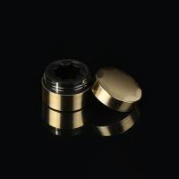 China Golden face cream bottle Cream bottle Silver trial sample box bottle Cream bottle Distributed cosmetic trial bottle for sale
