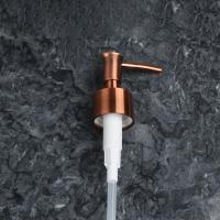 China Presser head, press pump, stainless steel hand washing hydraulic nozzle, plastic nozzle, hand sanitizer caps 28/410 for sale