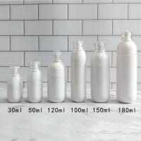 China fantasy luxury 30ml 50ml 100ml 120ml 150ml 180ml cosmetic white plastic perfume bottle sprayer pump bottle for sale