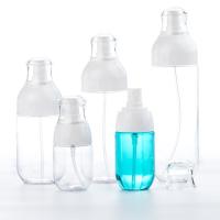 China fantasy luxury 30ml 50ml 100ml 120ml 150ml 180ml cosmetic white plastic perfume bottle sprayer pump bottle for sale