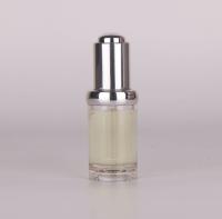 China 20/30ml electroplating press dropper bottle, cosmetic essence dropper bottle for sale