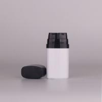 China 2*8/10/15ML/30ML sunscreen double tube double color airless bottle, essence eye cream bottle for sale