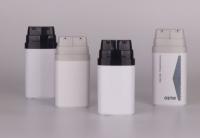 China 2*8/10/15ML/30ML sunscreen double tube double color airless bottle, essence eye cream bottle for sale