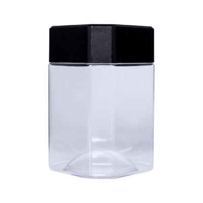 China 260ml dried fruit sealed cans, food packaging cans, PET transparent cans, leisure snacks preserved fruit cans for sale