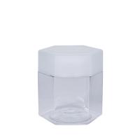 China Hexagonal Pet Plastic Bottles, Food Packaging Airtight Jars, Jam Jars, Hot Sauce Jars, Candy Jars for sale