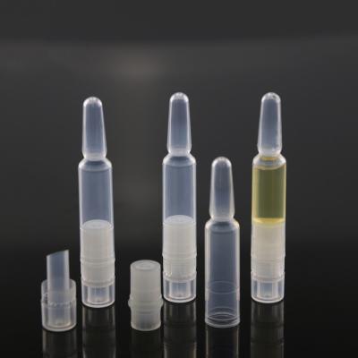 China 2ml plastic water/powder bottle, liquid foundation bottle, wet and dry separation bottle, essence bottle, mini Jar for sale
