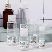 China 18ML/30ML/50ML PET plastic bottle, transparent essential oil bottle, cosmetic packaging material stock new lotion bottle for sale