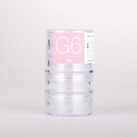 China 4-layer transparent storage box, detachable, 40g cream packaging bottle, ps plastic jewelry box for sale