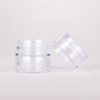 China 4-layer transparent storage box, detachable, 40g cream packaging bottle, ps plastic jewelry box for sale