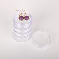 China 4-layer transparent storage box, detachable, 40g cream packaging bottle, ps plastic jewelry box for sale