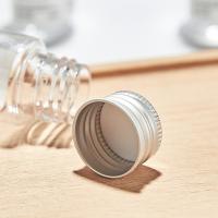 China 30ML, 50ML, 80ML, 100ml lotion bottle with screw cap, transparent aluminum cap bottle,  cosmetic plastic empty bottle for sale