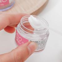 China PS cream bottle, customized sticker label, 20g cream plastic box for sale