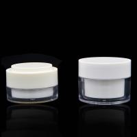 China AS cosmetics airless bottle, double-layer liner cream bottle, stock wholesale 30G, 50G cream bottle for sale