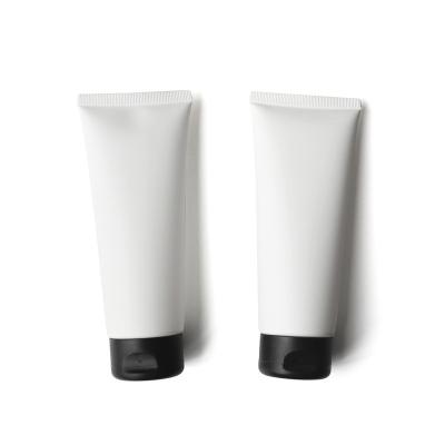 China Custom printed pattern logo empty paint tubes, PE plastic 100g Soft Tube for face and body, China factory price wholesal for sale