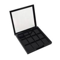China 12 Grids Empty Eyeshadow Dish DIY Eyeshadow Palette Eye Makeup Storage Box for Women Girls Beginners for sale