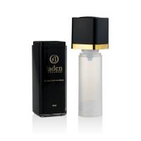 China Luxury 15ml 30ml 50ml cosmetic packaging plastic bottle new style airless bottle oil black square pump spray bottle for sale