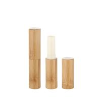 China 5g bamboo lipstick tube sub-black lipstick tube  bamboo cosmetic bottle for sale