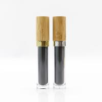 China 4ML 6ML bamboo eyeliner tube, make-up cosmetic empty tube, liquid eyeliner packaging bottle for sale
