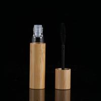 China 10ml empty bamboo mascara tube, mascara brush, bamboo growth liquid bottle for sale