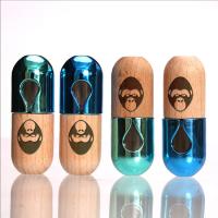 China 7ml 20ml mini glass spray bottle, capsule spray bottle, perfume essential oil spray bottle for sale