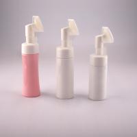 China 120mL, 150ML PET foam bottle, cleansing mousse bottle, with foam pump brush head for sale