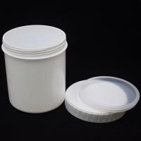 China 1L Plastic Jar White For Liquid Canning Glue Chemical Plastic Can for sale