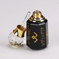 China K9 crystal perfume bottle, 3ml essential oil bottle, customized logo for sale