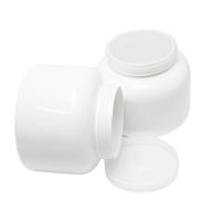 China Food grade airtight bottle, white PET protein powder container/Jar/cans, 400g, 900g plastic milk powder Jar for sale