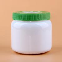 China Food grade airtight bottle, white PET protein powder container/Jar/cans, 400g, 900g plastic milk powder Jar for sale