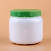 China Food grade airtight bottle, white PET protein powder container/Jar/cans, 400g, 900g plastic milk powder Jar for sale