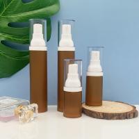 China 15ML, 20ML, 30ML, 50ML vacuum spray bottle, brown lotion bottle for sale