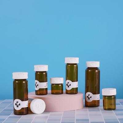 China Cosmetic bottles, medicine bottles, brown, amber plastic bottles, 4ML, 5ML, 7ML, 10ML, 15ML, 20ML, 30ML for sale