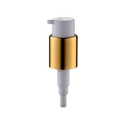 China 18/410 18/415 24/410 Plastic Cream Spray Pump For Bottle,Cosmetic Gold Treatment Cream Pump 20/410 for sale