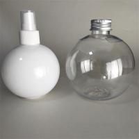 China 150ml/300ml /400ml/ 500ml ball shape PET plastic bottle with spray cap for sale